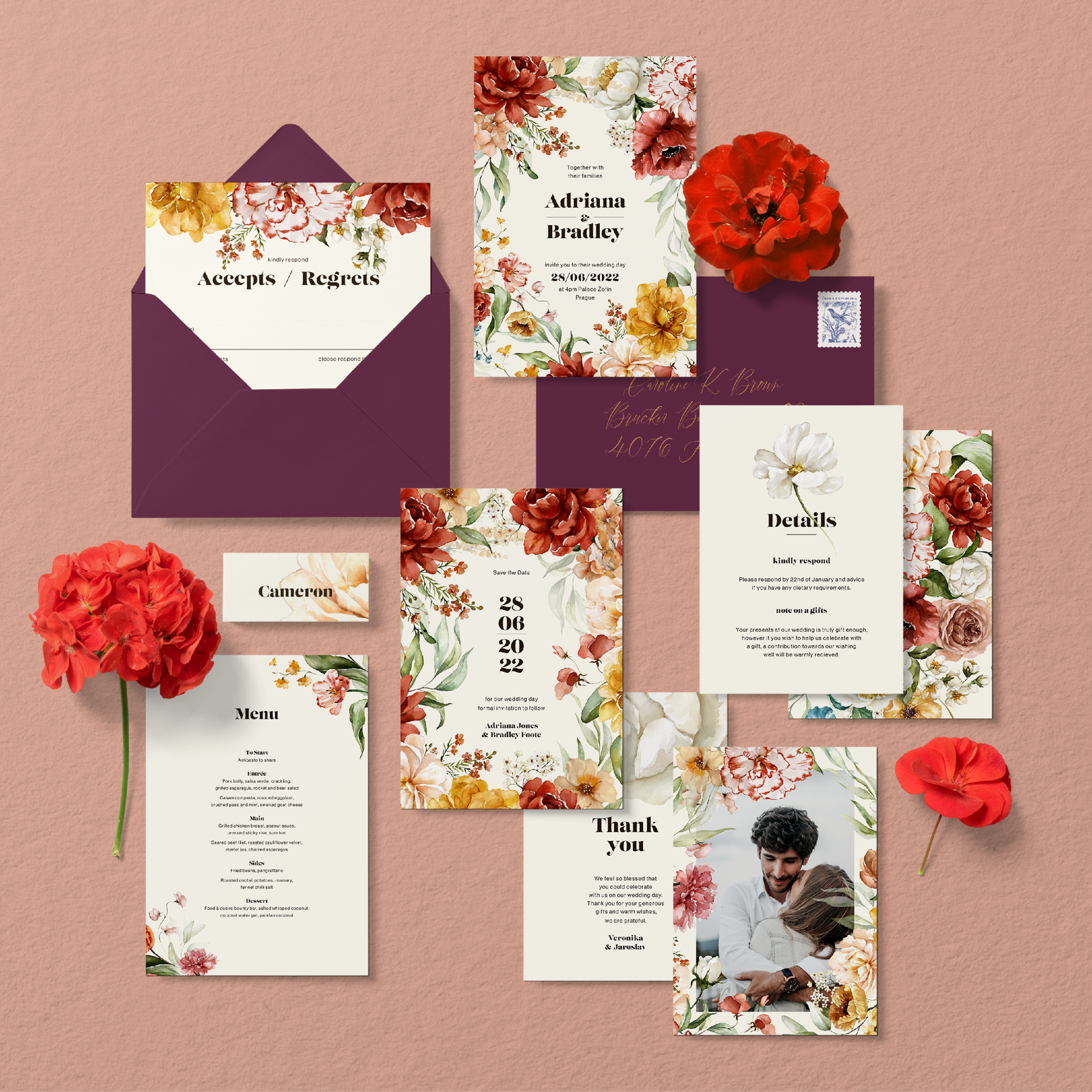 Wedding Announcement – BOHEMIA PAPER (International)