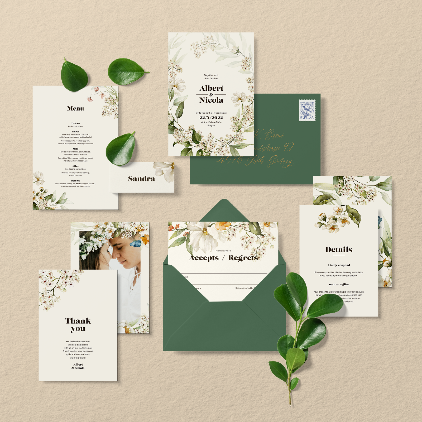 Wedding Announcement – BOHEMIA PAPER (International)