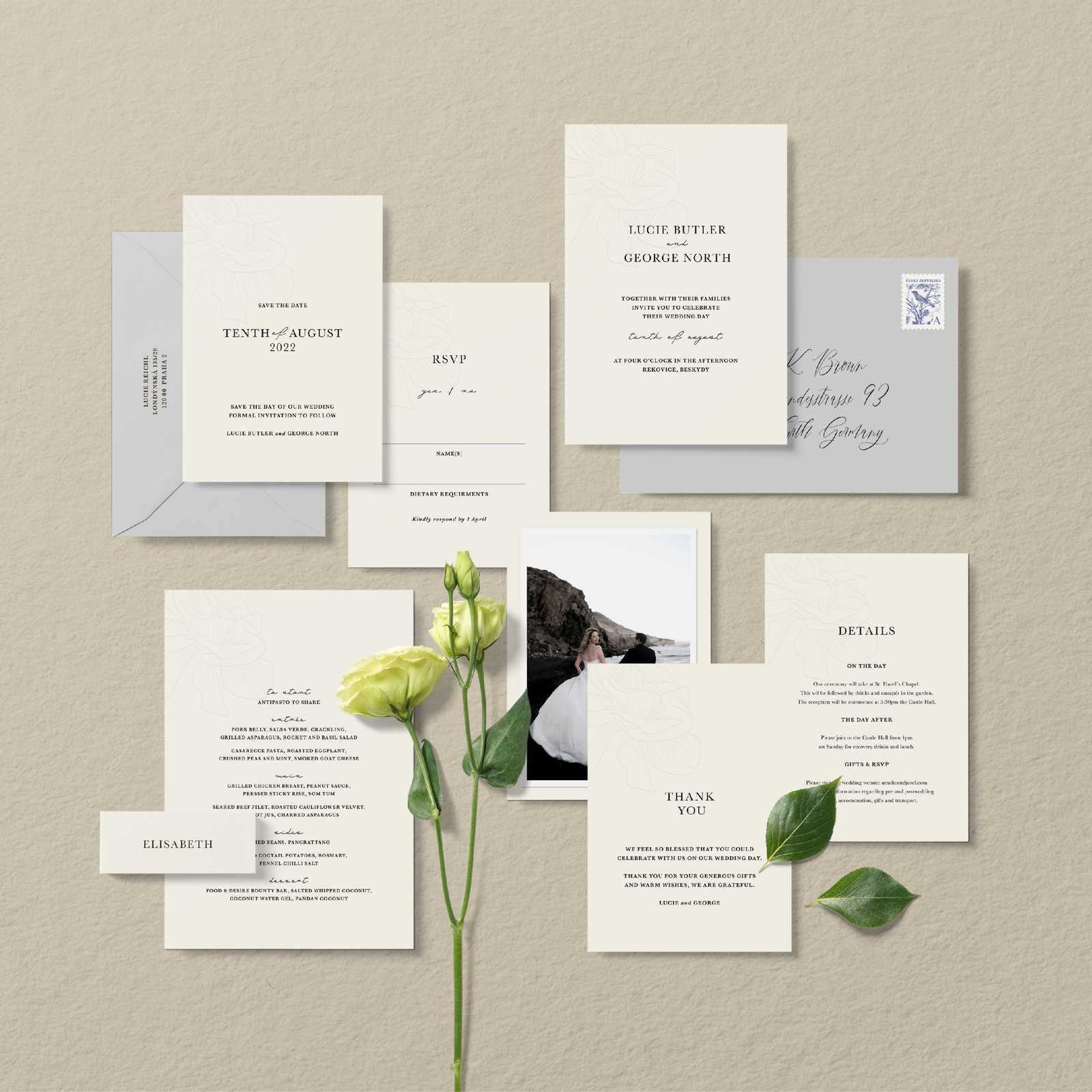Wedding Announcement – BOHEMIA PAPER (International)