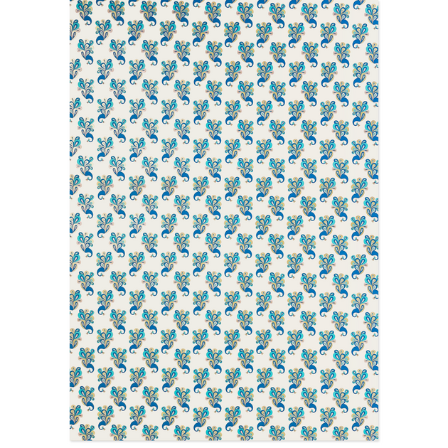Rossi Peacock Wrapping Paper – BOHEMIA PAPER (International)