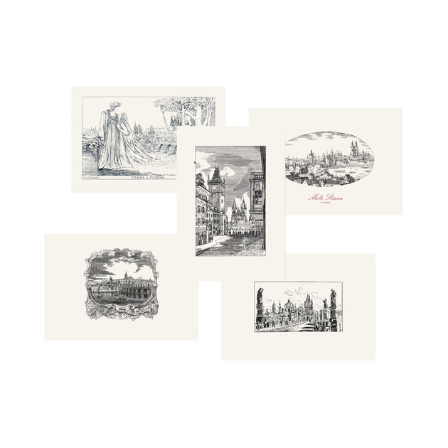Assortment of Cards – Prague – BOHEMIA PAPER (International)